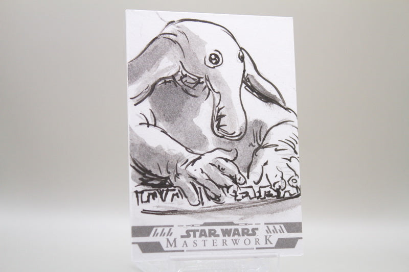 Sketch - Max Rebo by Neil Camera 1/1 – TOTO Cards & More